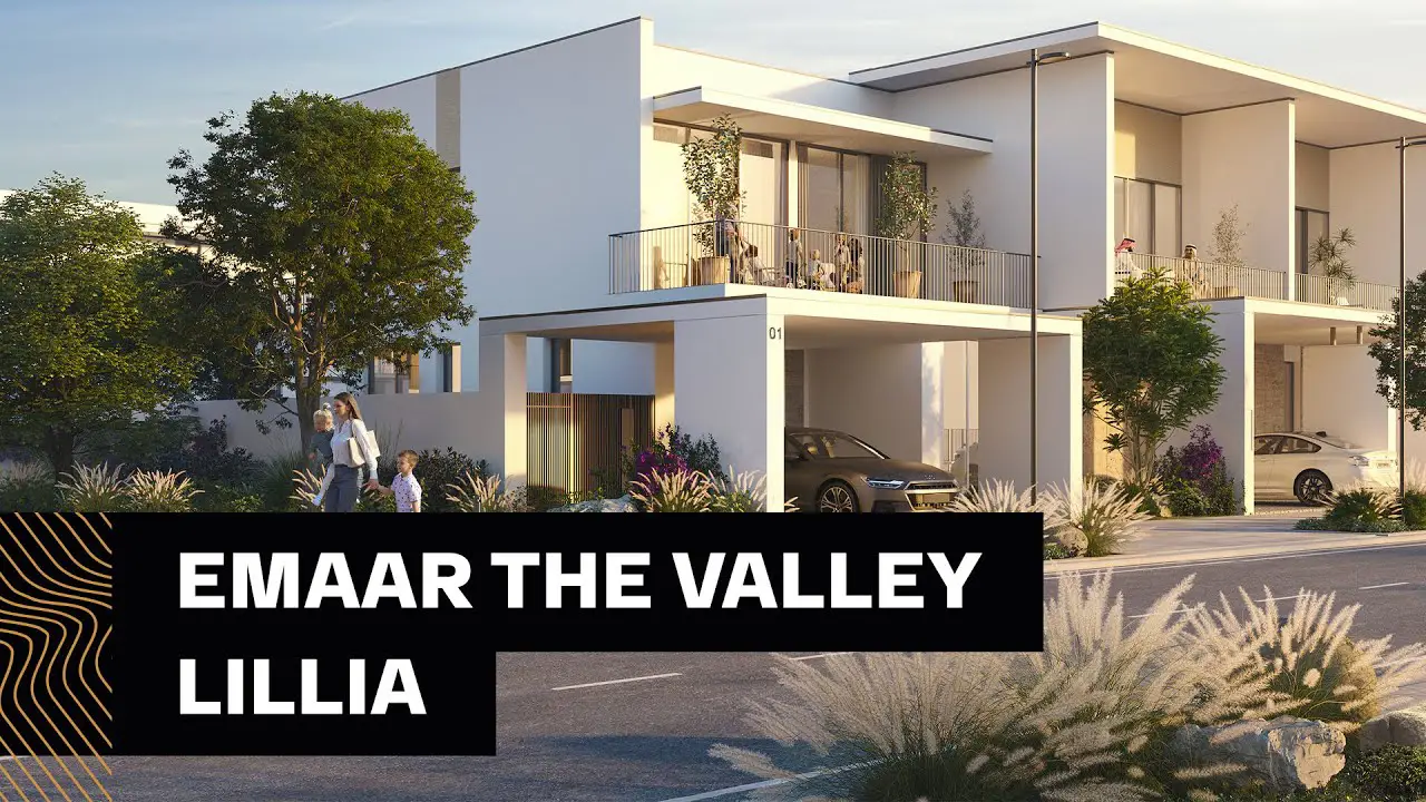 Emaar Lillia Townhouses at The Valley Dubai