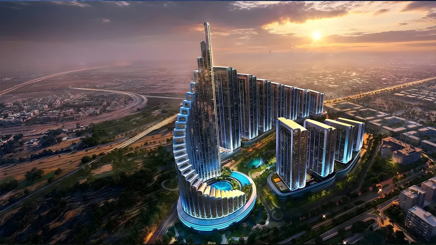 Download Presentation of Mercedes-Benz Places — Binghatti City