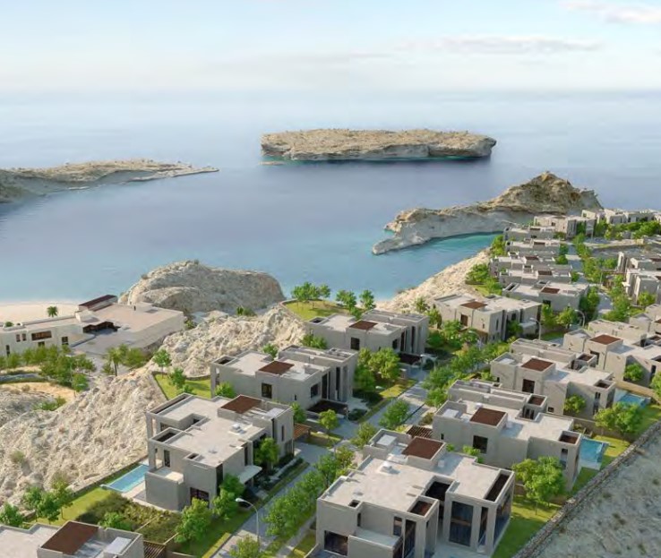 Sea View Villas in Oman / Muscat Bay