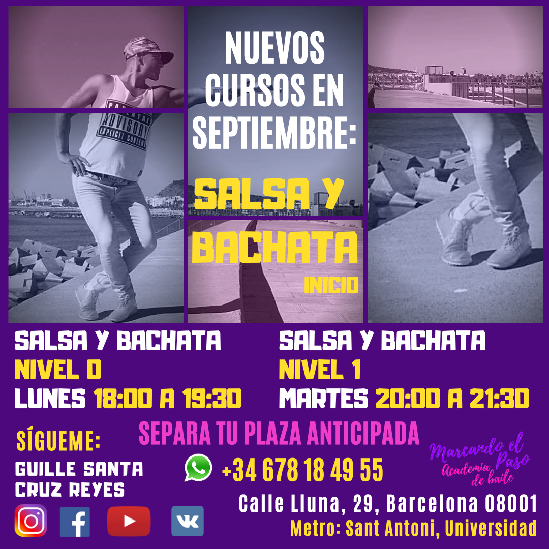Escuela de Salsa y Bachata en Barcelona | Marcando el Paso
